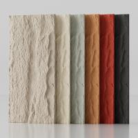 China PU Artificial Stone Wall Panel Polyurethane Mushroom Stone 3D Decorative Stone Wall Panel for sale