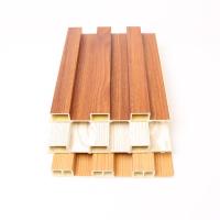 China Morden Design Customizable Waterproof Indoor WPC Wall Panel Interior Decoration WPC Wall Panel Wood Substitute for sale