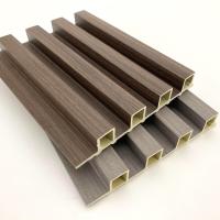 China Wood Plastic Composite Fluted Panels Wpc Wall Panel Clading For Outdoor Decoration Wall Panel Wpc Cladding for sale