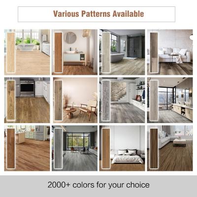 China Waterproof PVC Floating Click Plank Parquet Flooring Vinyl Laminate SPC Flooring for sale
