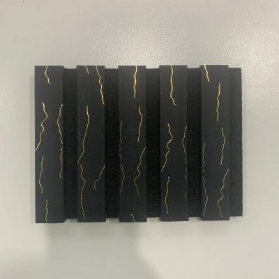 China Shine Pet Acoustic Slat Wood Wall Panels For Wall And Ceiling for sale
