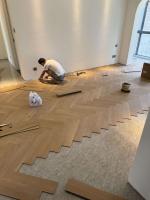 China 8mm 12mm Rigid Core Luxury Vinyl Click Flooring Premium Wood Herringbone Anti slip Piso Spc Click 5 mm Plank Flooring for sale