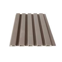 China Factory Direct Antisepsis WPC Wall Panel with Fluted Design for Home Ceiling Living Room Workshop Park Hospital for sale
