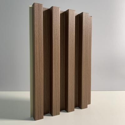China Wholesale Best-seller Square Hollow Good Quality Wpc Wall Panel Indoor High Strength Easy to Install for sale