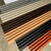 China Modern Waterproof Soundproof Fireproof WPC PVC Fluted Wall Cladding Interior Wall Panel for Household Hotels Villas Halls for sale