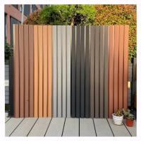China 100% Raw Material Plastic Wpc Cladding Wall Panel Glossy Surface Exterior Composite Wpc Wall Panel Popular for sale