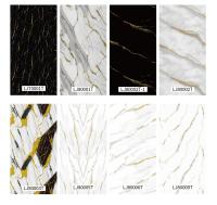 China Thickness 3mm PVC Wall Panel / PVC Marble UV Sheet Processing Service Moulding 1220x2440mm for sale