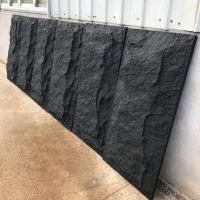 China Modern 3D PU Stone Wall Panel for Outdoor Villa Decoration Waterproof Soundproof Fireproof Artificial Rock External Decorative for sale