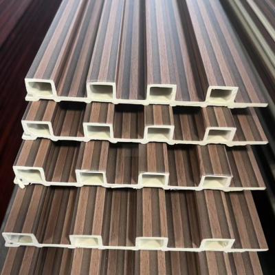 China Indoor WPC Wall Panel Wood Plastic Composite Wall Cladding for sale