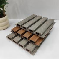 China WPC Modern Geometric Pattern Waterproof Exterior Wall Panel Composite Outdoor Cladding 5+ Year Warranty Graphic Solution for sale