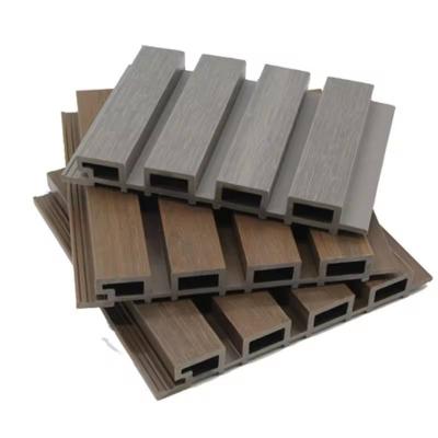 China Outdoor Wpc Wall Siding Panel Exterior Wall Panelling Wood Wpc Board Cladding Modern Composite Panels for Exterior Wall for sale