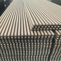 China Hot-selling Acoustic Panels Wooden Slat Fluted Wall Panel House Decoration Interior Sound Proof Wall Panels for sale