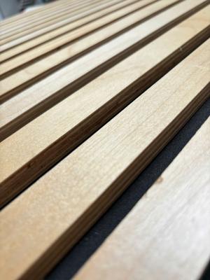 China Competitively Priced Wooden Slat Wall Panels Ceiling Wood Slat Acoustic Panels for Soundproof Wall for sale