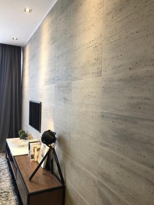 China Flexible Travertine Sheets 3d Travertine Stone Panel Flexible Cladding Ms Travertine Flexible Outside Bricks for sale