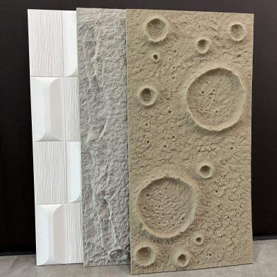 China Factory Direct Sale Pu Stone Wall Panel Lightweight Modern Artificial Stone Waterproof Wall Panels & Boards Easy to Assemble for sale