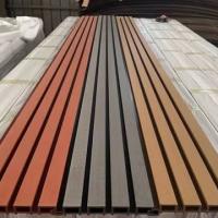 China Composite Wall Panel Wood Plastic Panel WPC Composite Panel Exterior WPC Cladding for Warehouse Shop WPC Panel Low Price for sale
