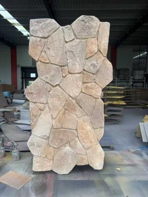 China Exterior Wall Panels Modern Polyurethane PU Artificial Culture Stone Lightweight Artificial Pu Marble Stone for sale
