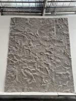 China New Design Modern Big Slab PU Stone Wall Panels with Continuous Veins Eco-Friendly & Waterproof for Interior/Exterior Use for sale