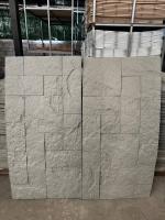China 3D PU Stone Wall Cladding High Quality Waterproof Fireproof Indoor Hotel Villa Exterior Interior Decor Modern Style 1200*600mm for sale