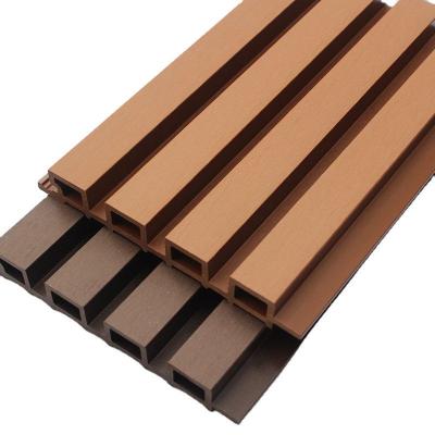 China Exterior Wood Plastic Composite Wall Board Outdoor WPC Wall Cladding for sale