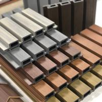 China Siding Co-extrusion External Cladding Outdoor Decoration Cladding Exterior PVC Wpc Wall Panels for sale