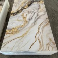 China New Design High Quality Marble PVC UV Panel PVC Marble Sheet Marble Institute Wall Board for sale
