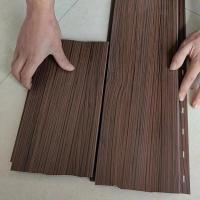 China Modern Design Wood Grain Aluminum Siding Eco-Friendly Exterior Metal Wall Panels for Cladding/Wall Covering for sale