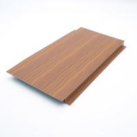China Modern Design Wood Grain Aluminum Siding Eco-Friendly Exterior Metal Wall Panels for Cladding/Wall Covering for sale