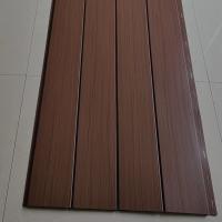 China Modern Design Wood Grain Aluminum Siding Eco-Friendly Exterior Metal Wall Panels for Cladding/Wall Covering for sale