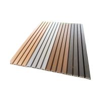 China Exterior Wall Covering Material Waterproof Fluted PVC Panels Co-Extruded WPC Cladding for Outdoor Use Plastic for sale
