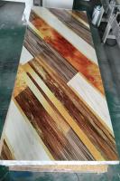 China Factory Direct UV Coated Artificial Marble Sheet 1220x2800mm Interior Decorative Panel for Home Office Wall for sale