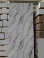 China Factory Direct UV Coated Artificial Marble Sheet 1220x2800mm Interior Decorative Panel for Home Office Wall for sale