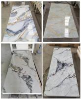 China Factory Good Quality Hot Sale Waterproof Gold Wall Panel Pvc Wall Panel Uv Marble Sheet Pvc Marble Sheet for sale