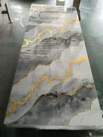 China New Color 5D Printing Pvc Marble Sheet Popular Indoor Wall Decoration Uv Wall Pane for sale