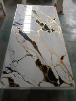 China New Color 5D Printing Pvc Marble Sheet Popular Indoor Wall Decoration Uv Wall Pane for sale