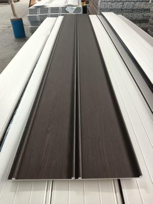China WPC Solid Wall Panel Waterproof Wall Cladding for Living Room Bedroom Hotel Apartment Interior Decoration Quick Install DIY for sale