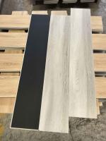 China Marble Grain SPC Vinyl Plank Waterproof Interlocking Flooring Stone Plastic Composite Vinyl Tile for Basement Pet Friendly for sale