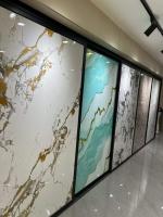 China Uv Pvc Marble Sheet 3mm 1.22x2.44/2.9m Uv Marble Board Manufacturer in China Interior Decor Wall Panel for Living Room for sale
