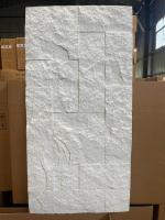 China Custom Color 3D PU Stone Wall Panel Faux Rock Panels for Feature Wall Cladding Bedroom Office Renovation Waterproof Easy Clean for sale