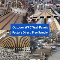 China Wholesale Waterproof Siding Flute Inoor Decor WPC Wall Panel for Home and Apartments' Interior Design for sale