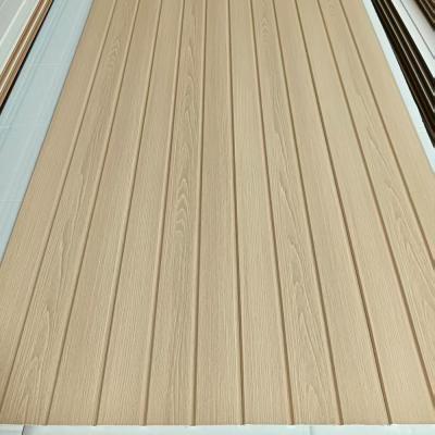 China Solid New Design Waterproof Moistureproof Composite Board WPC Wall Panel for Indoor Wall Decoration for sale