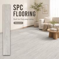 China SPC Rigid Core Click Lock Flooring Plank IXPE Backing Waterproof Texture Vinyl Floor Roll for Hotel Office Commercial for sale