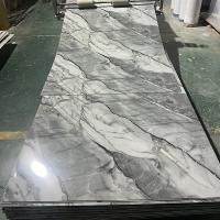 China Factory Direct UV Marble Wall Panel Waterproof High Gloss PVC UV Marble Sheet for Interior Wall Cladding for sale
