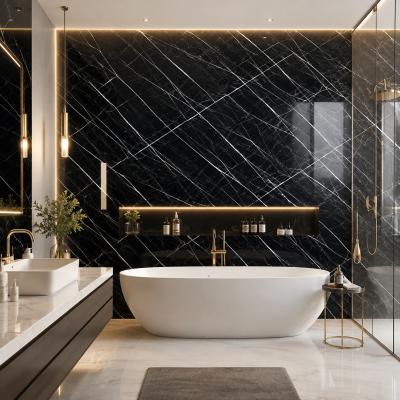 China Factory Direct UV Marble Wall Panel Waterproof High Gloss PVC UV Marble Sheet for Interior Wall Cladding for sale