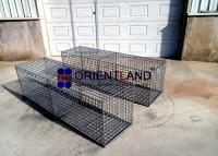 China Heavy Gauge Pvc Coated Welded Mesh Gabions Baskets 2m L X 0.5m W X 0.5m H for sale