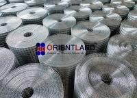 China 22 Gauge Electric Galvanized Welded Wire Mesh 0.7mm  1/2