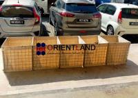 China Uv Resistant Military Barriers Olive Green  Foldable Gabions for sale