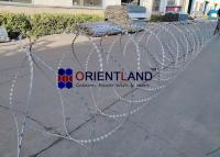 China Bto-11 Bto-22 Galvanized Razor Barbed Wire 960mm Diameter Militaty for sale