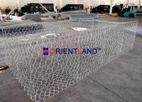 China 3.9mm Triple Twisted Retaining Wall Gabion Baskets For Heavy Duty Applications for sale