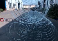 China Rapid Development Concertina Coil Fencing / Triple Strand Prison Wire Fence for sale